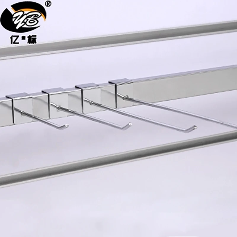 Hot-selling Tube Bar Hanging Rack Removable Metal Tube Bar Hook For ...