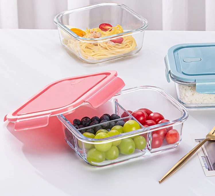 Glass Kitchenware Heat Resistant Tempered Glass Bowl For Microwave Oven ...