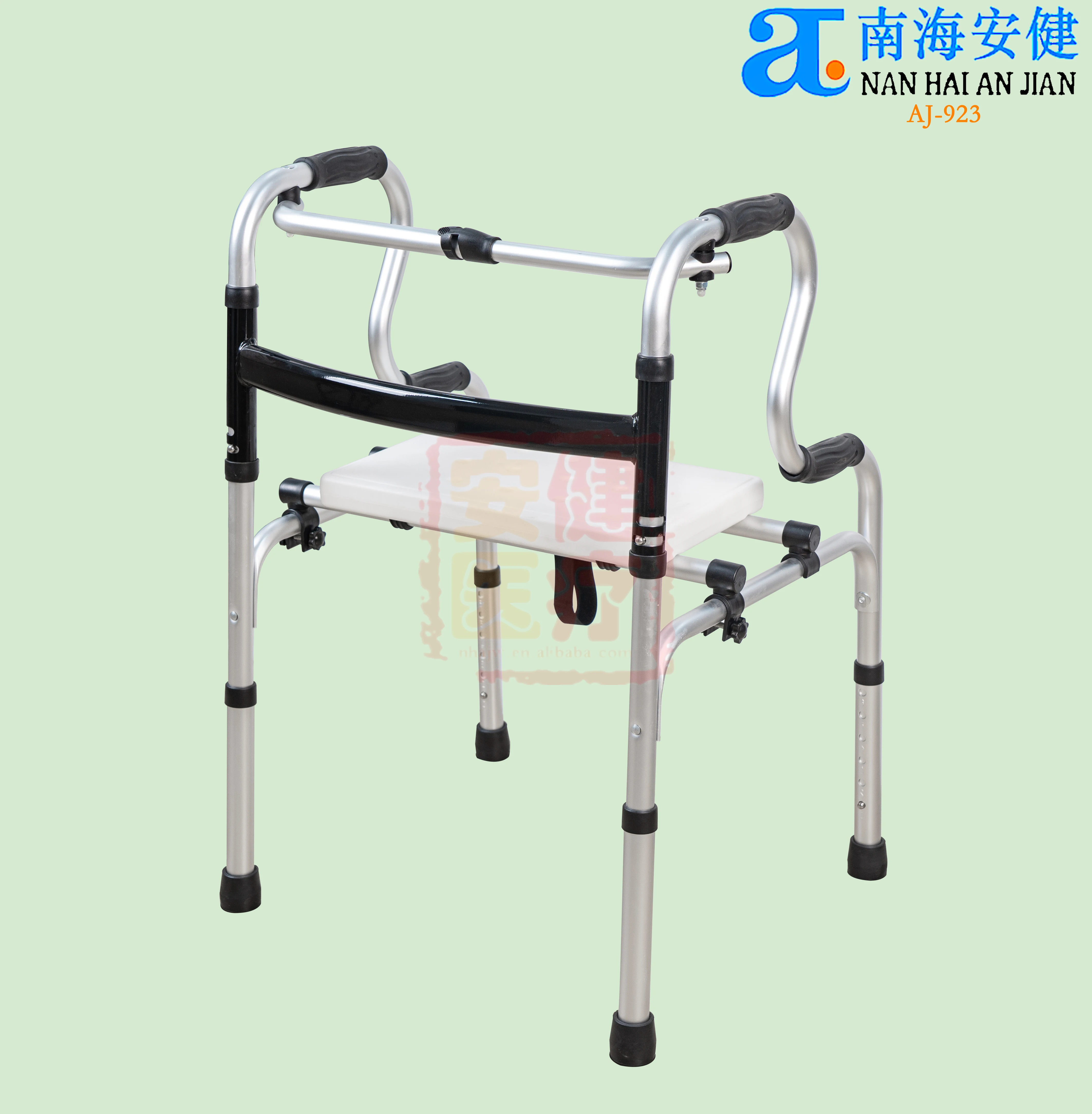 pediatric aluminum orthopedic standard walker mobility double-bended ...