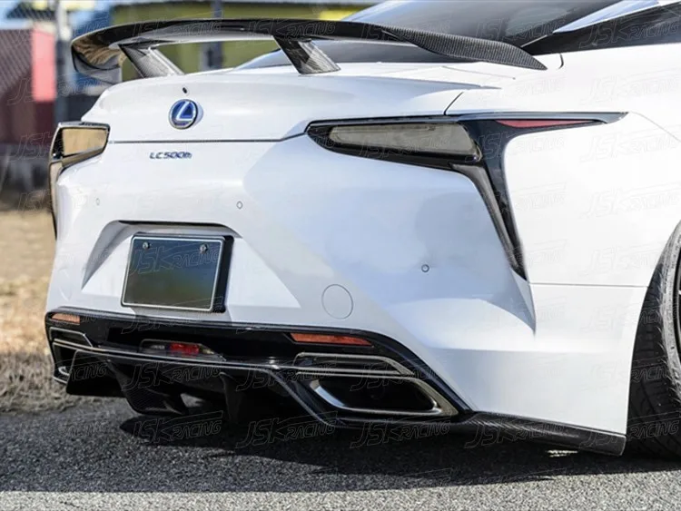 Aimgain Style Carbon Fiber Rear Lip For 2017-2018 Lexus Lc500 - Buy ...