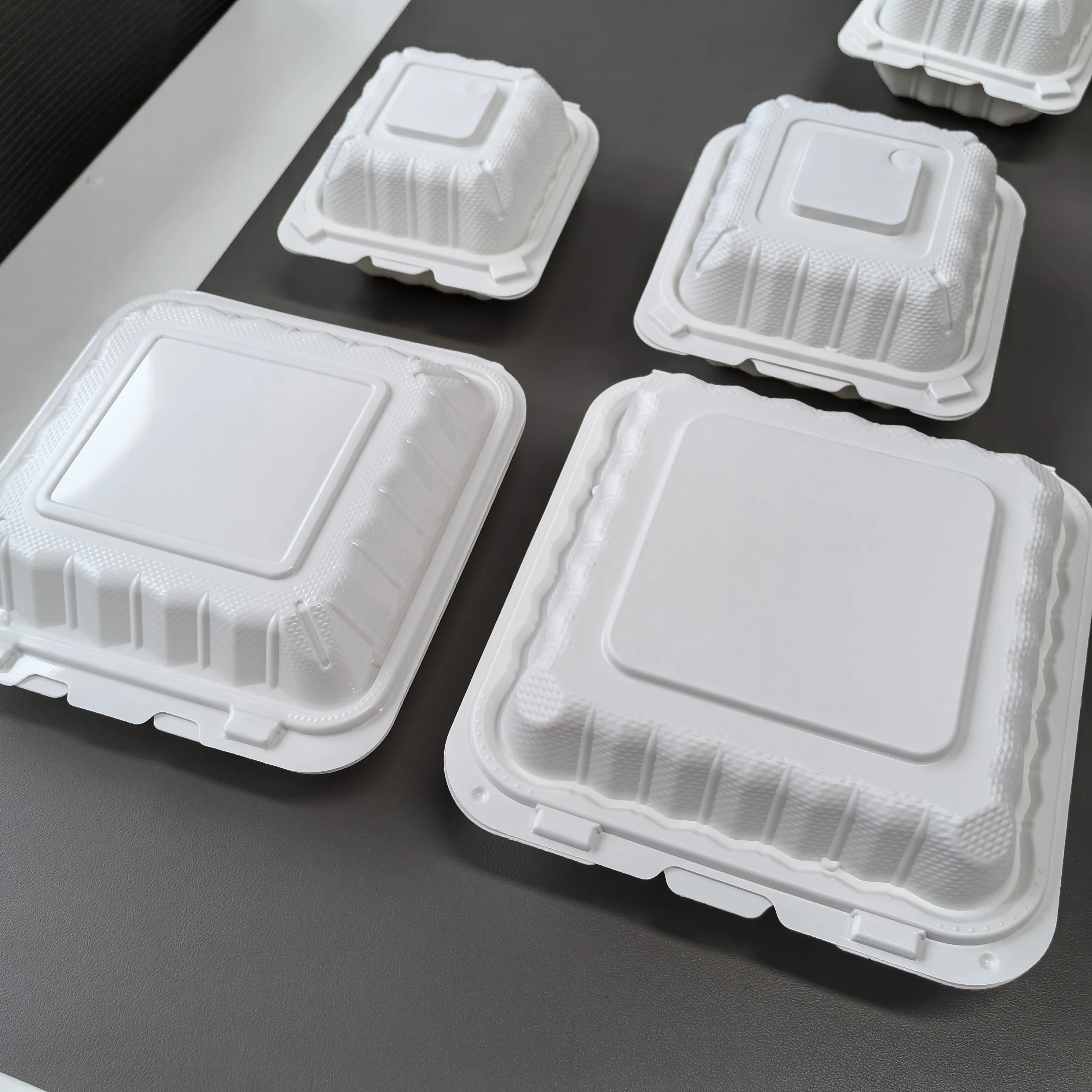 6 Inch PP Clamshell Container Plastic Take Out to Go Lunch Box ...