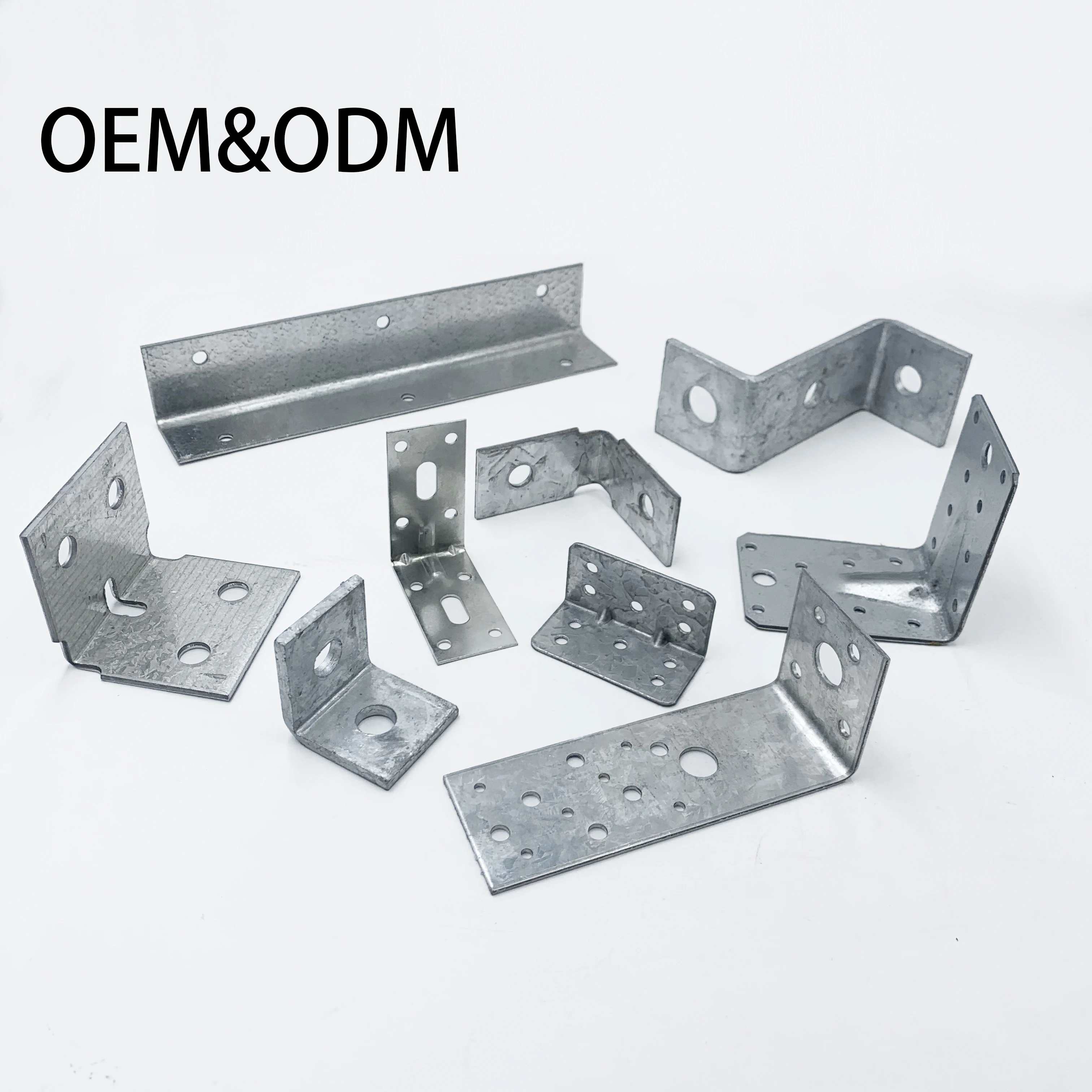 Oem Galvanized Steel Angle Brackets for Wood Connector| Alibaba.com