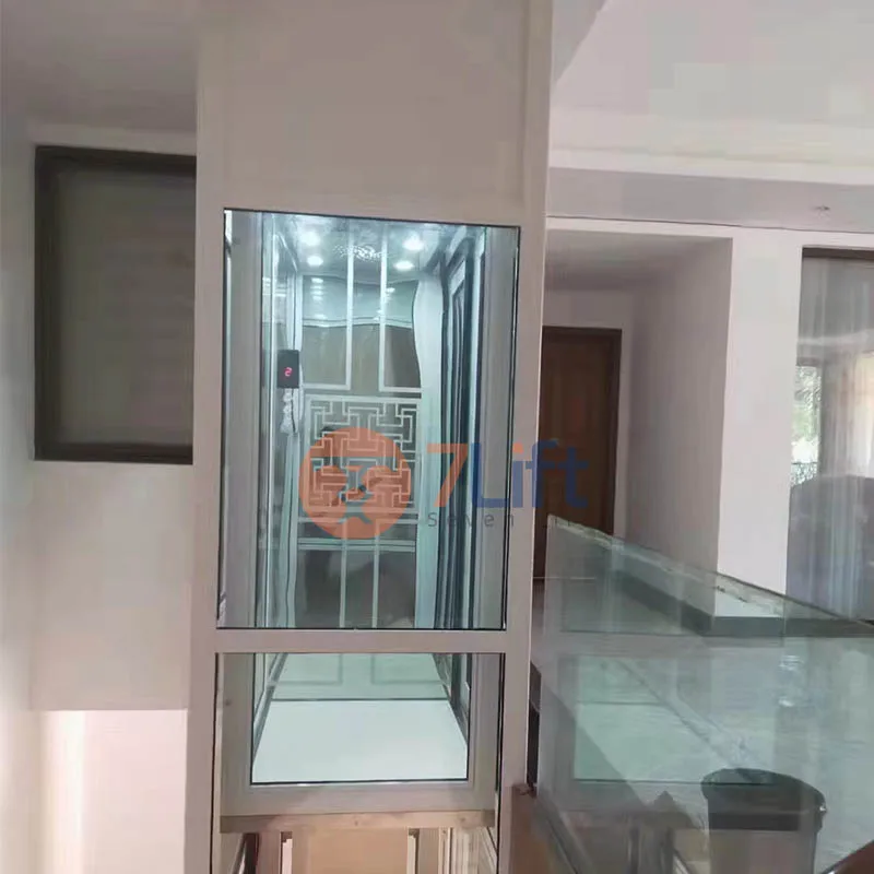 Hairline Finish Stainless Steel Elevator Cabin Design