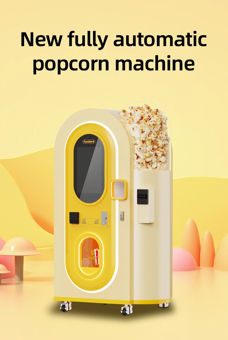 Automated Visual Window Popcorn Vending Machine Supplier - Buy ...