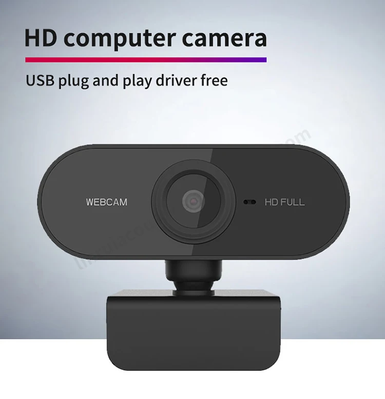 In Stock HD Computer Camera 1080P USB Webcam for Video Meetings