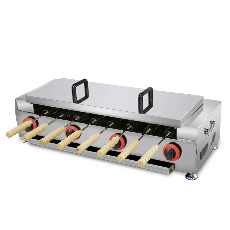 Fast Bakery Oven Automatic Roaster Bread Maker Chimney Cake Roll Making ...