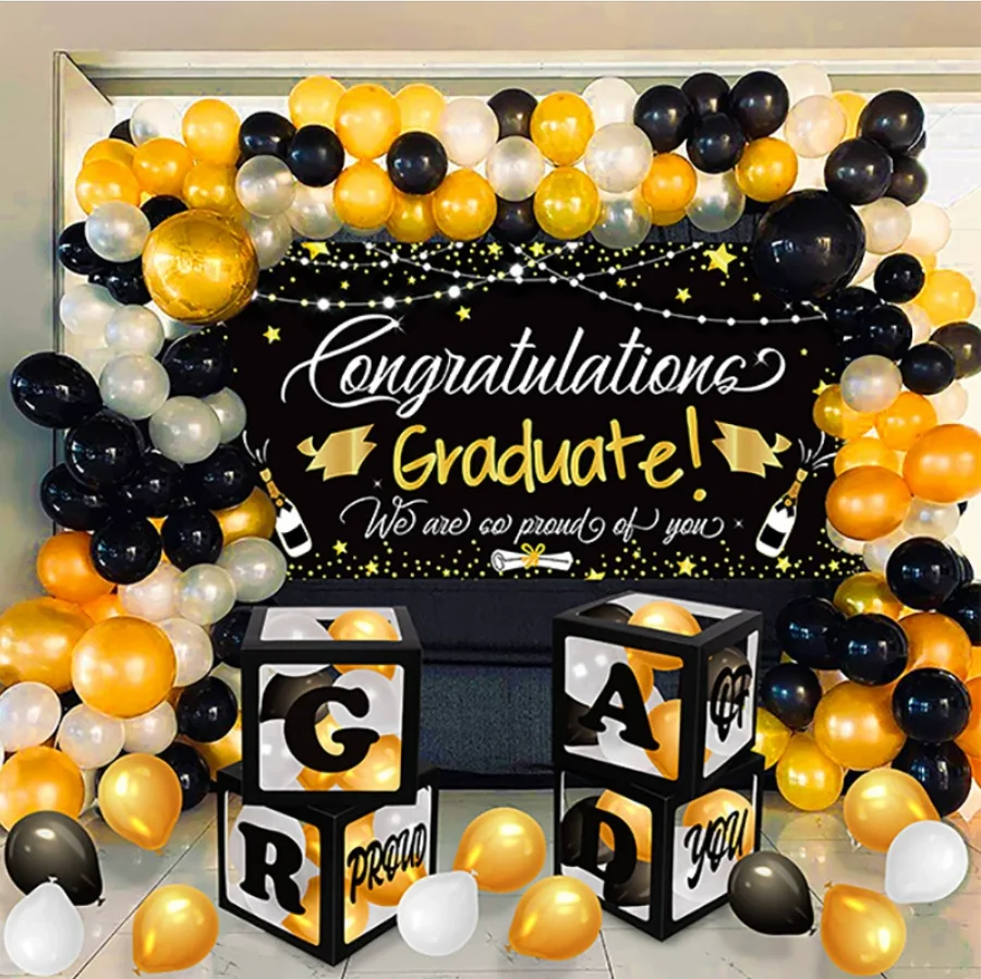Wholesale Customized Graduation Banner Party Background Decoration ...