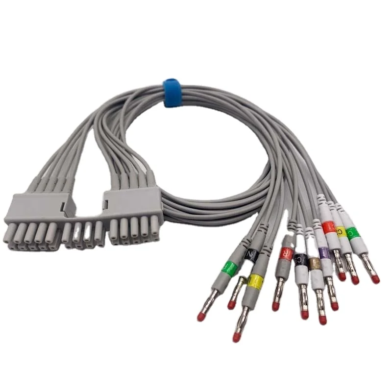 用于ELI 280/350/150C/250/230的Mortara 10导联患者ECG/EKG电缆| Alibaba.com