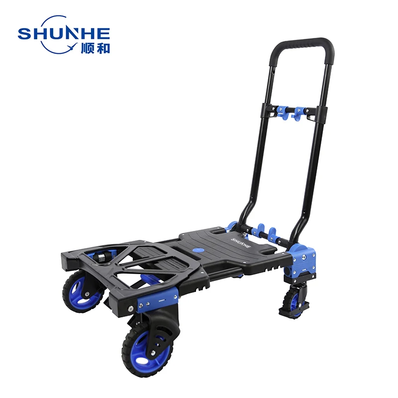 2 in 1 Convertible Multi-Function Hand Truck - Aluminum