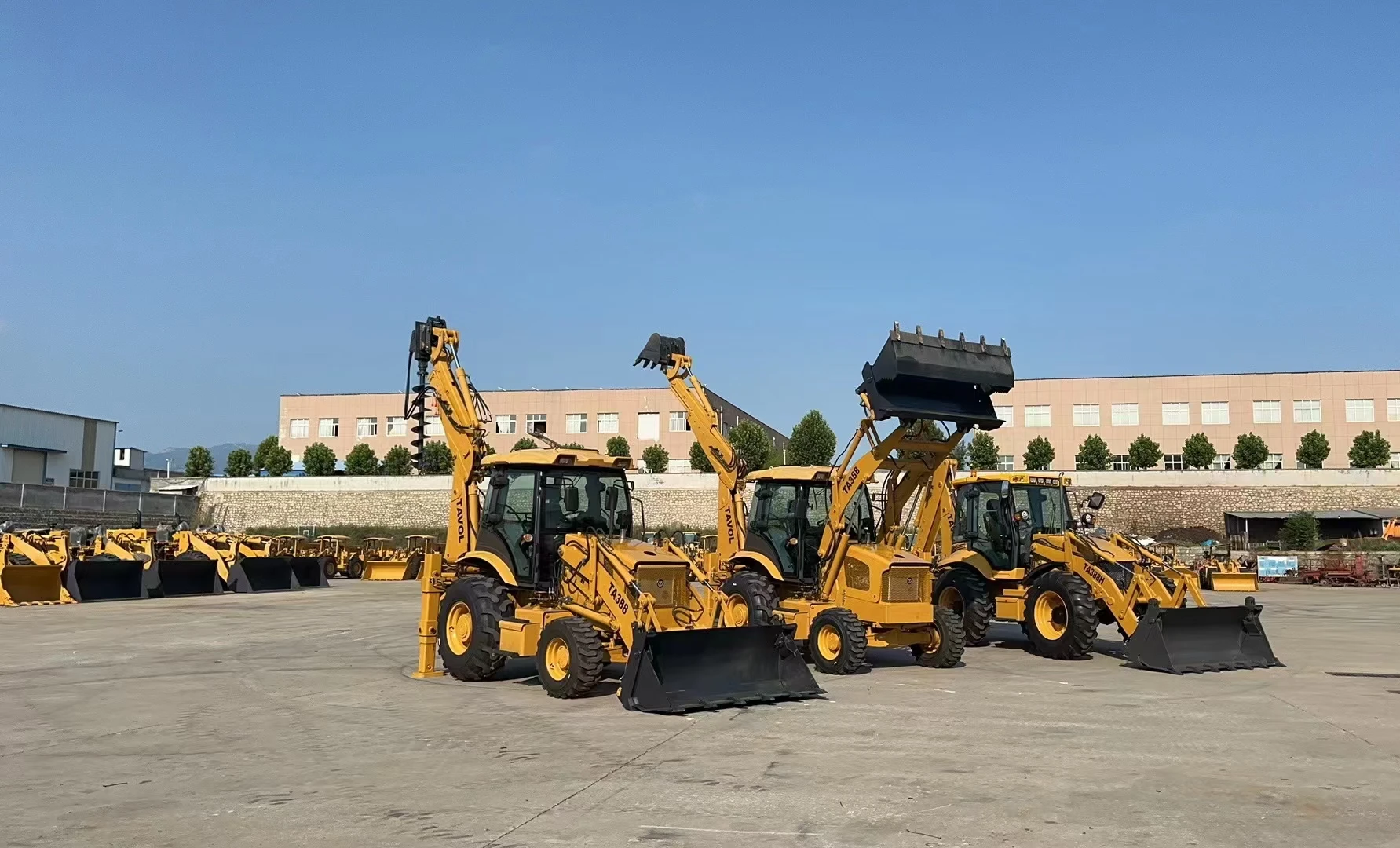 Drilling-Holes-Machine-Backhoe-Excavator-Attachments-Hydraulic for ...