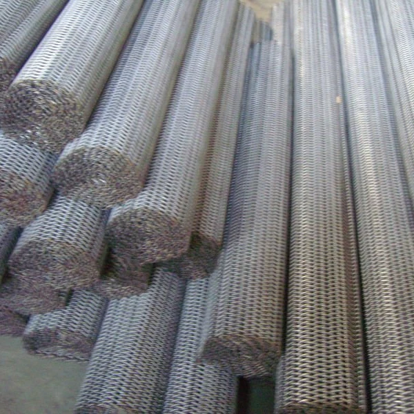 Balanced Annealing Lehr Wire Net Conveyor Belt Stainless Steel Frame ...