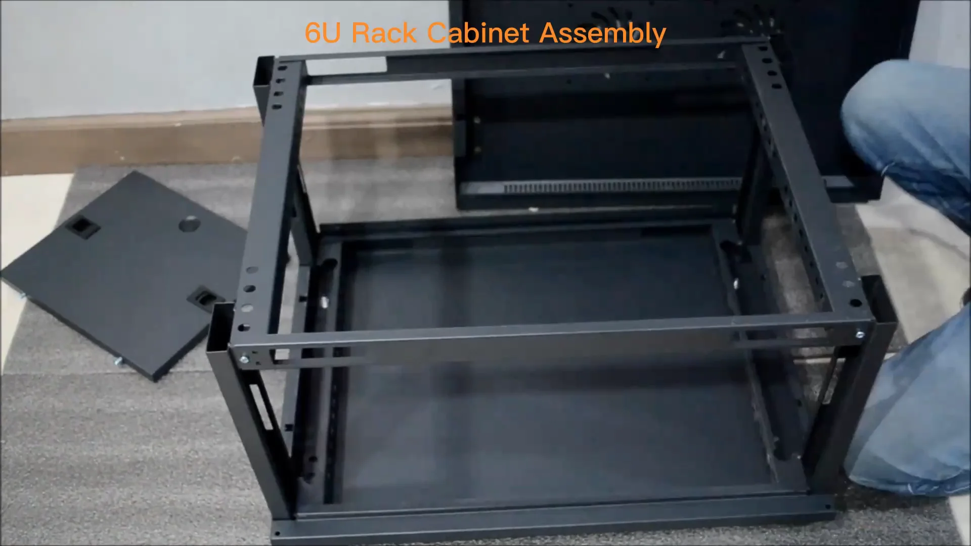 9u Server Case Rack 3u 4u 6u Mini Switch Network Cctv Cabinet 12 15 18 ...