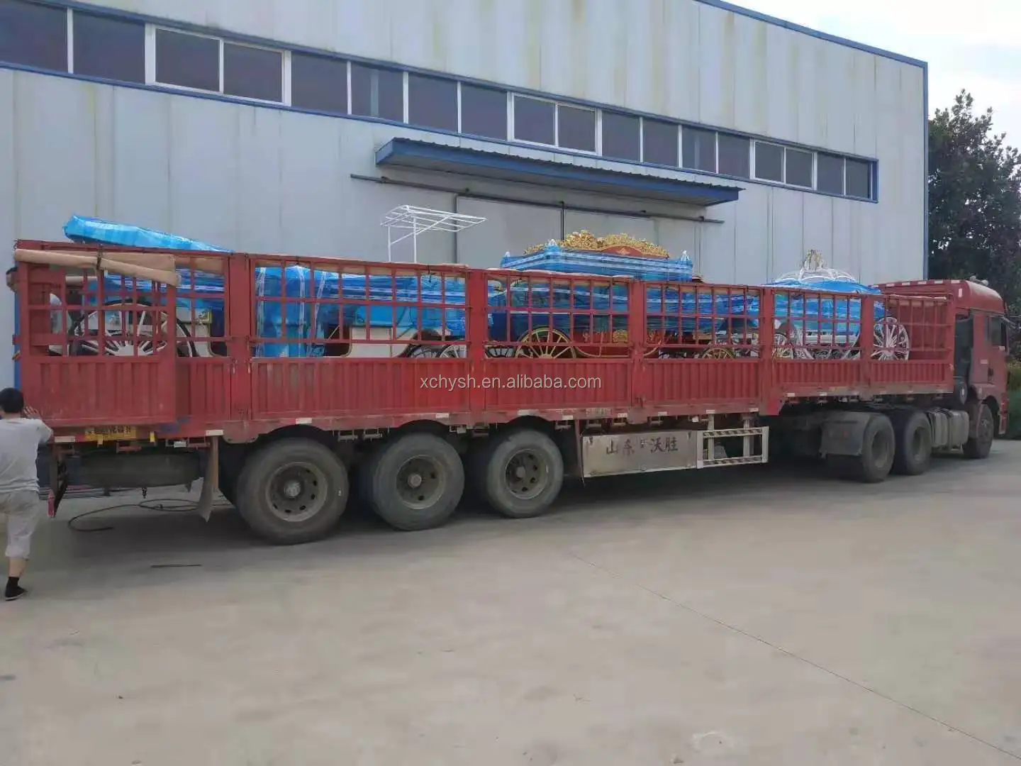 Classical Royal Chariot Cabriolet Soft Seat Princess Horse Carriage ...