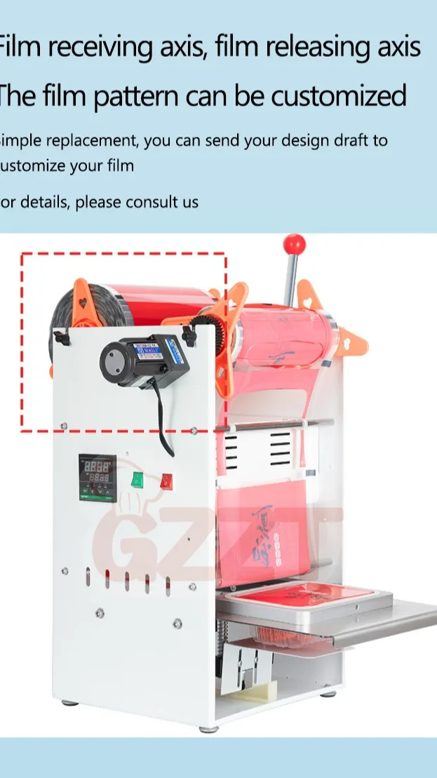 Semi Automatic Fast Food Lunch Box Plastic Tray Sealing Sealer Machine ...