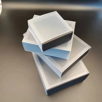 Drawer Type Paper Box Packaging Custom Transparent Gift Box Folding ...