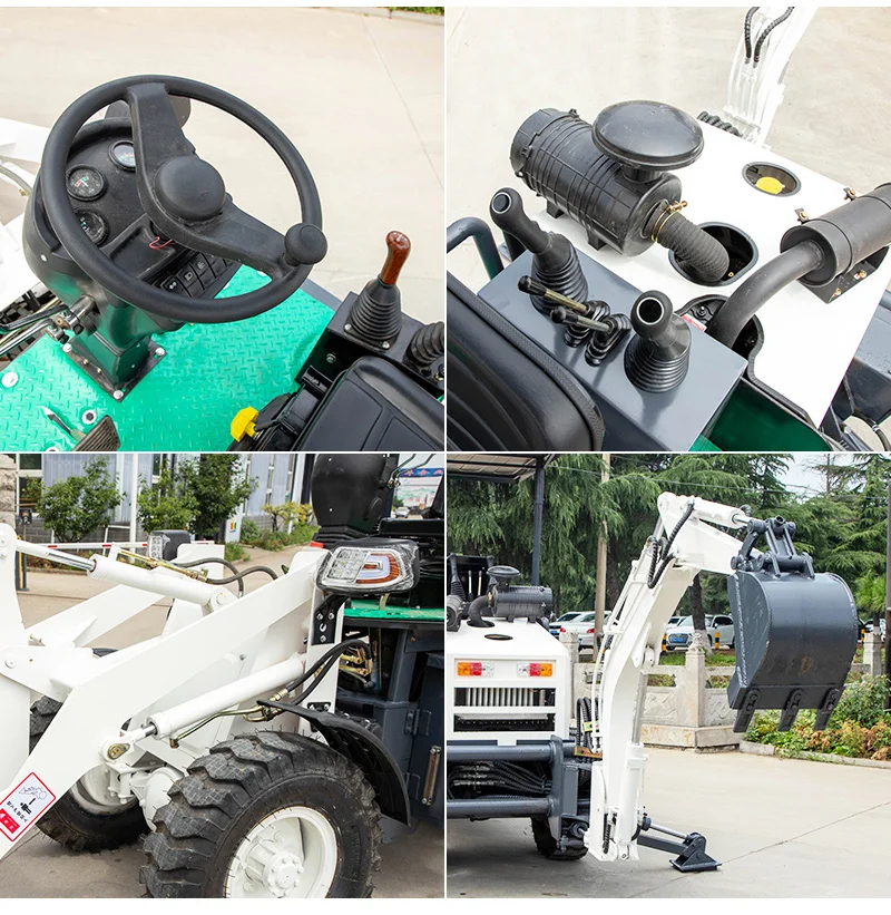 Mini Tractor Towable Backhoe Loader - Efficient Earth-moving