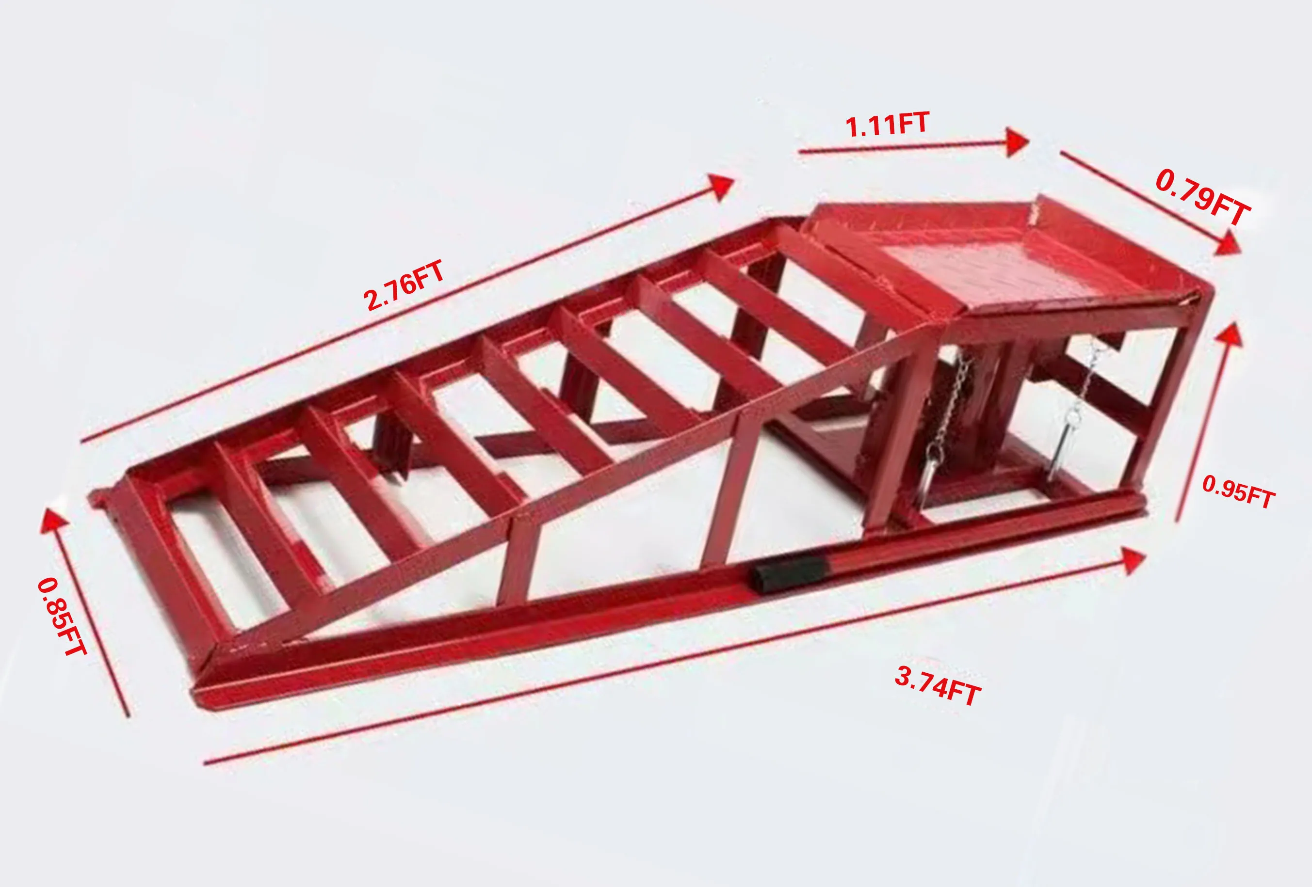 Direct Sales Adjustable Hydraulic Lifting Jack Car Ramp Garage Car ...