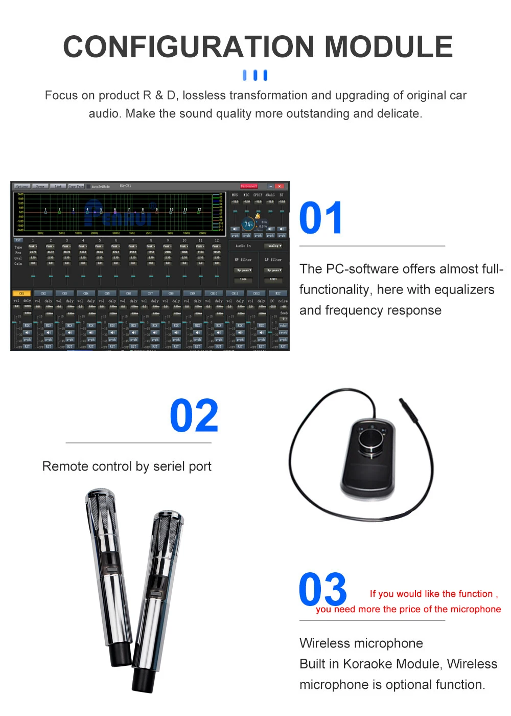12 Channel Car DSP Amplifier for Kia & Hyundai Audio Upgrade