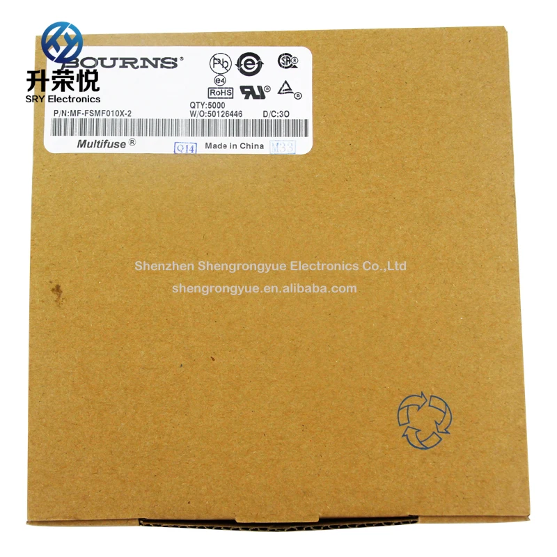 Original Bourns Mf-msmf050-2 Smd Resettable Fuse 500ma 0.5a 15v 1812 ...