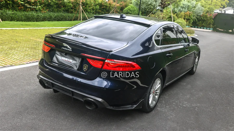 RS Style Rear Diffuser for Jaguar XFL - Carbon Fiber Bumper