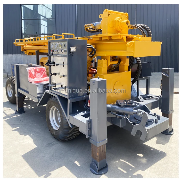 Unique 300m Water Well Drilling Rigs Uy300 Borehole Drilling Machines ...
