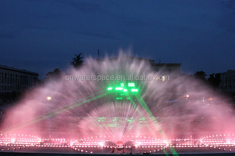 Laser Projector Fountain 3D Hologram Show Show Water Screen Projection ...