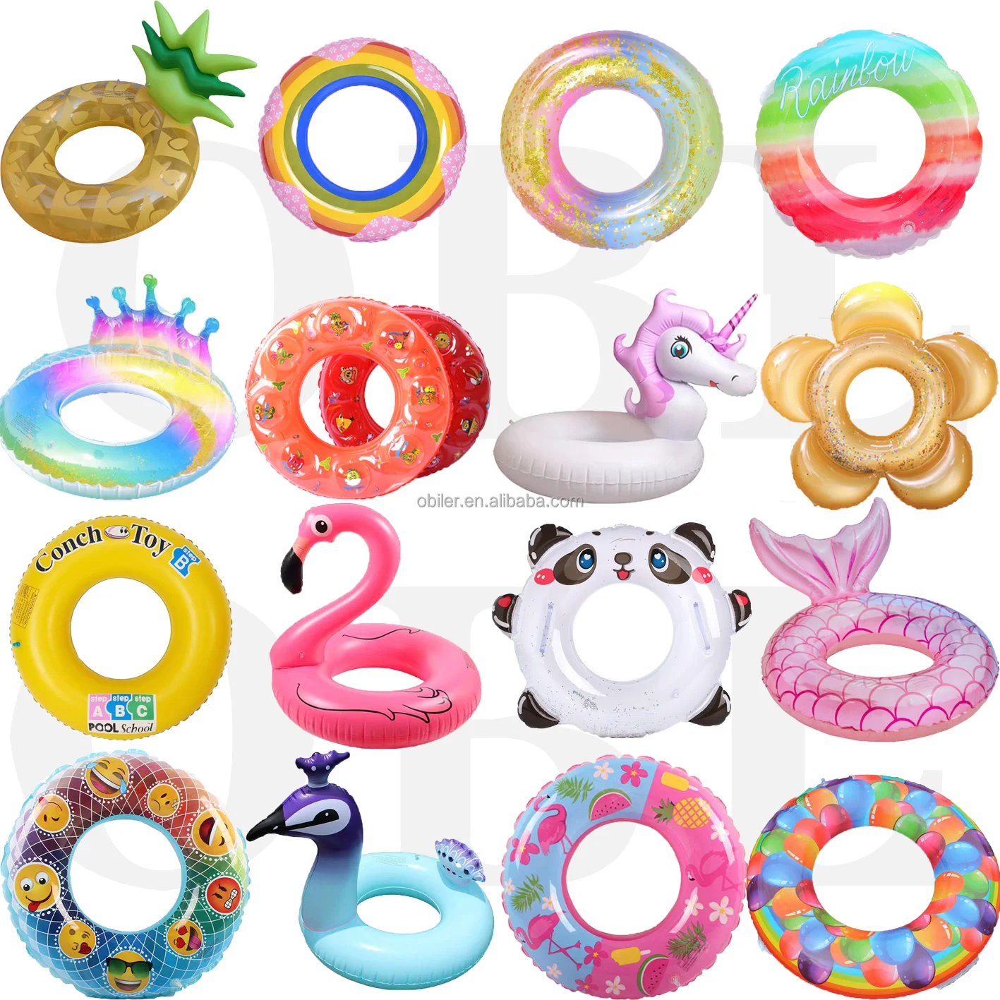 Obl Customized Small Plastic Boats See Through Crystal Bottom Kayak ...