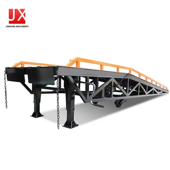 Container Cargo Unloading Platform Boarding Bridge Large Goods Vehicle ...