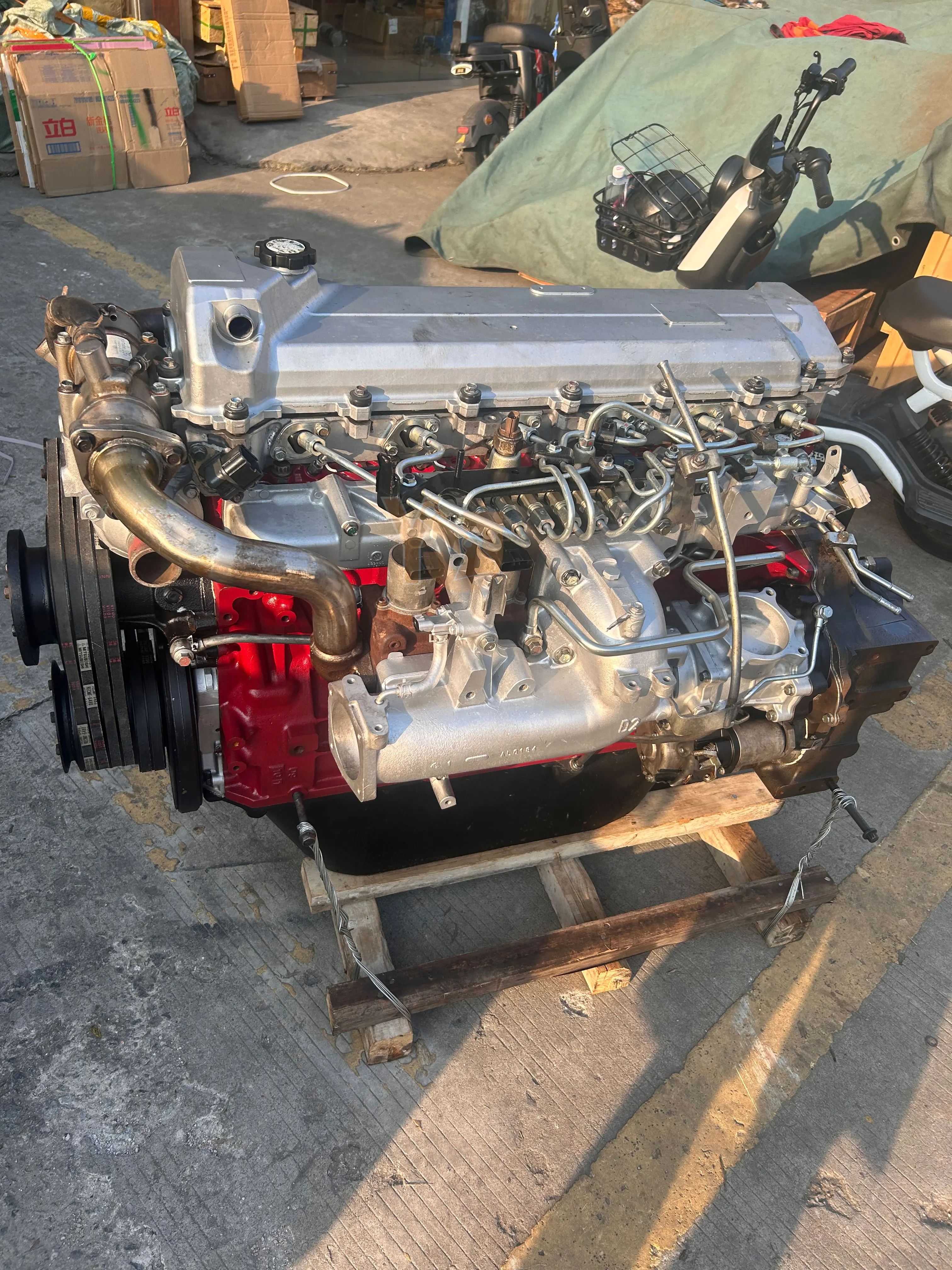 HINO J08E Complete Engine for Kobelco SK330-8 SK350-8 Excavators Engine ...