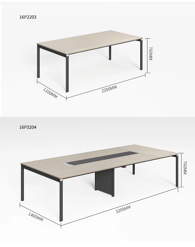 High Quality Modern Rectangle Meeting Table for Boardrooms