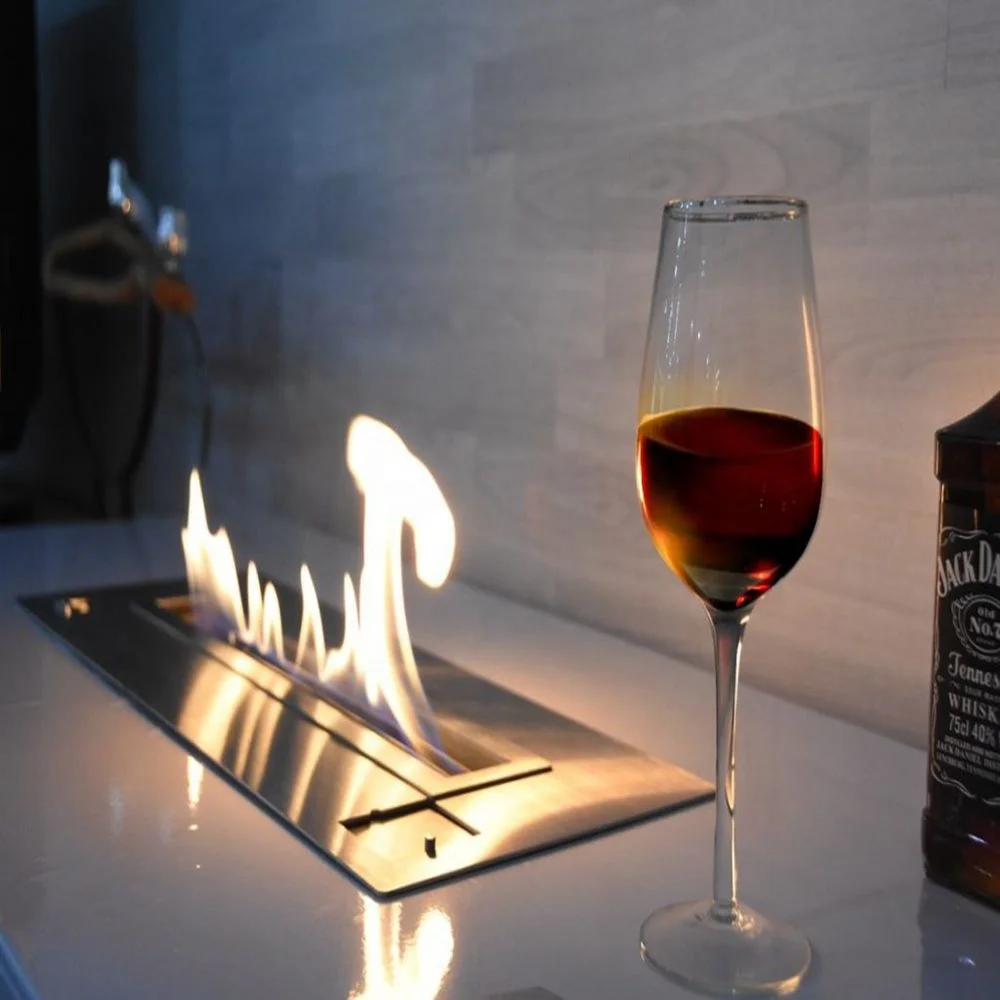 Modern Decorative Linear Gas Fireplace - Ethanol Fireplaces