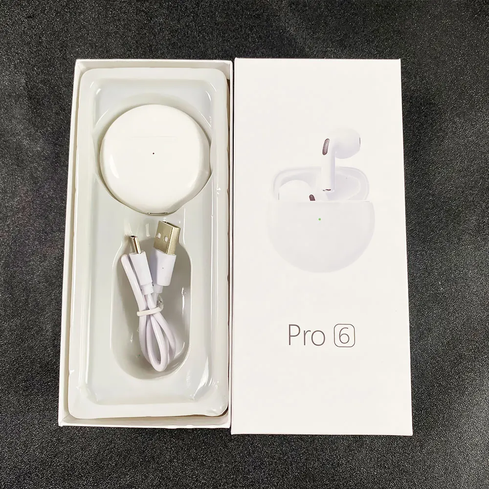 2023 Hot-sale Air Tws Pro6 In-ear Earphones & Headphones Air Headsets ...
