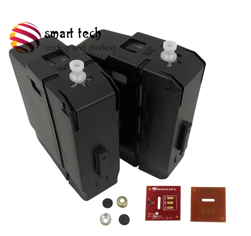 Videojet 750ml Empty Ink Solvent Cartridge With Chip For V4210-d V4211 ...