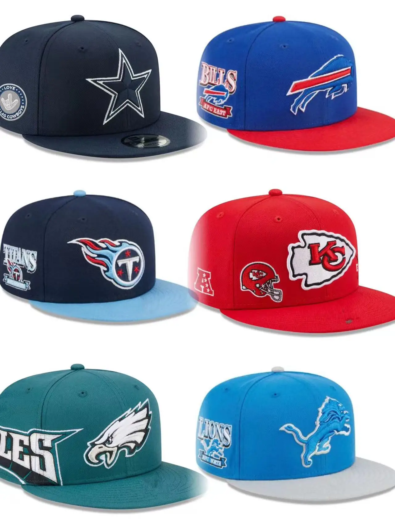 Shop High Quality 3D Embroidery Hats for American Football