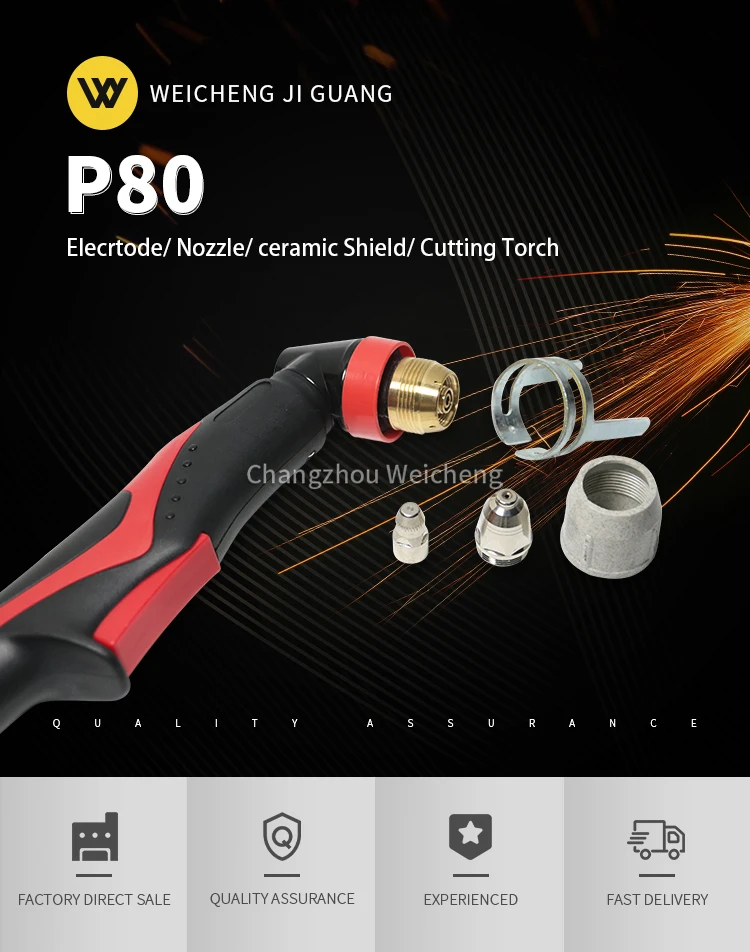 High Quality P80 Plasma Cutter Torch Plasma Cutting Machine Use P80 Air ...