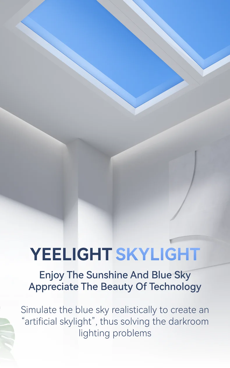 Yeelight Skylight Smart Lighting Blu-ray Scatters Rooflight Blue ...