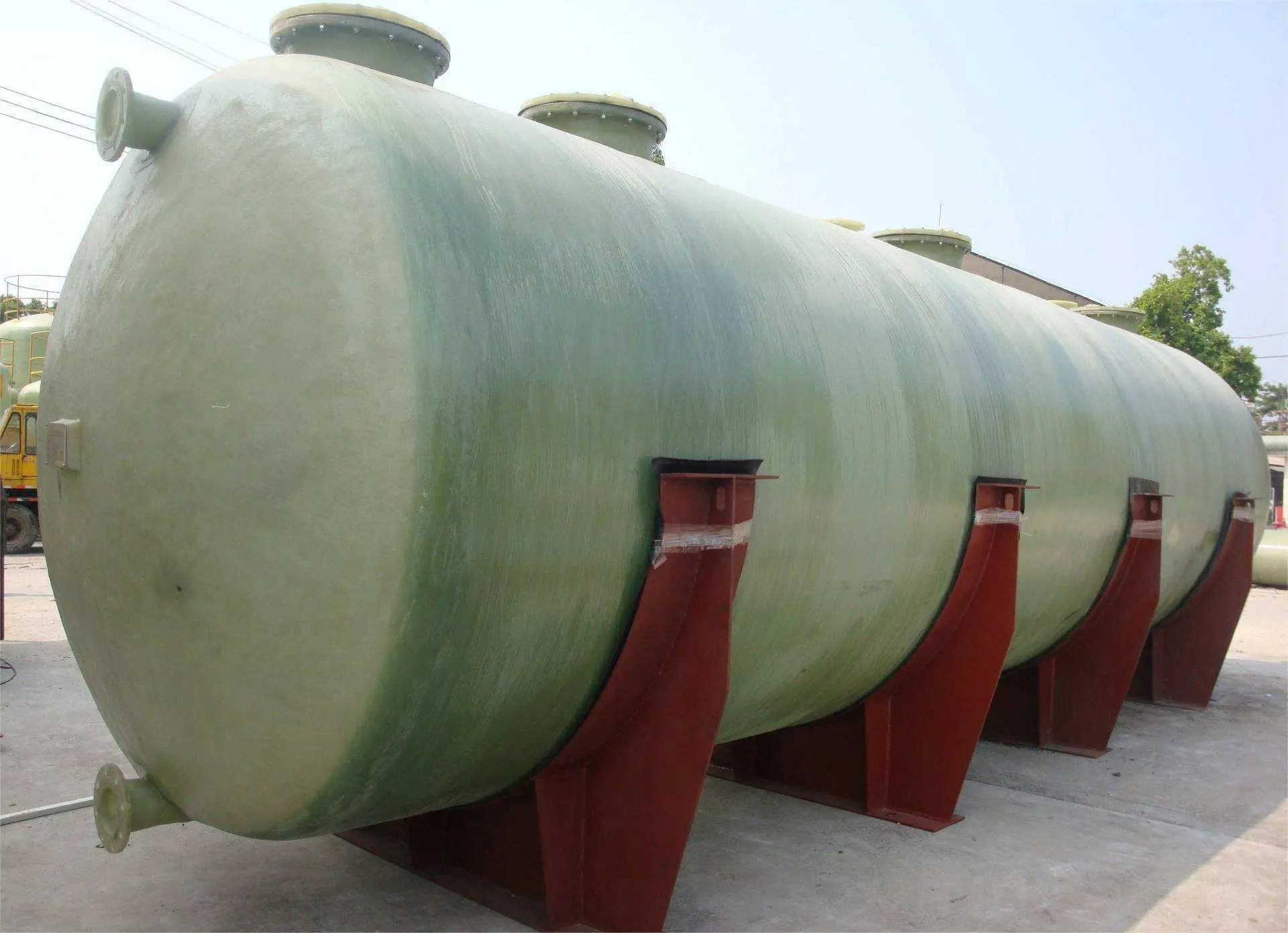High Strength Frp Storage Horizontal Tank - Buy High Quality Gasoline ...