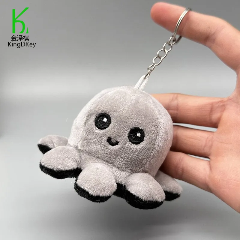 New Cute Octopus Plushie Keychain Cartoon Animal Soft Stuffed Doll Bags ...