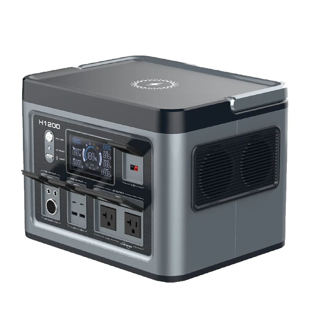 Outdoor Power Supply Lithium Ion Battery Portable Solar Power Generator ...