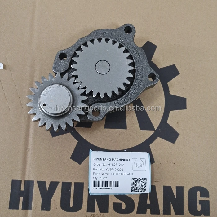 Engine Repair Kits Oil Pump Yubp-09202 Yubp09202 4939588 For Pc200-8 ...