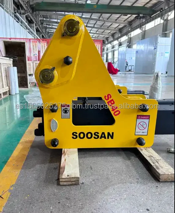 SOOSAN Hydraulic Breaker Model SB40 Side Type suitable for mini excavators ,backhoe loaders ...