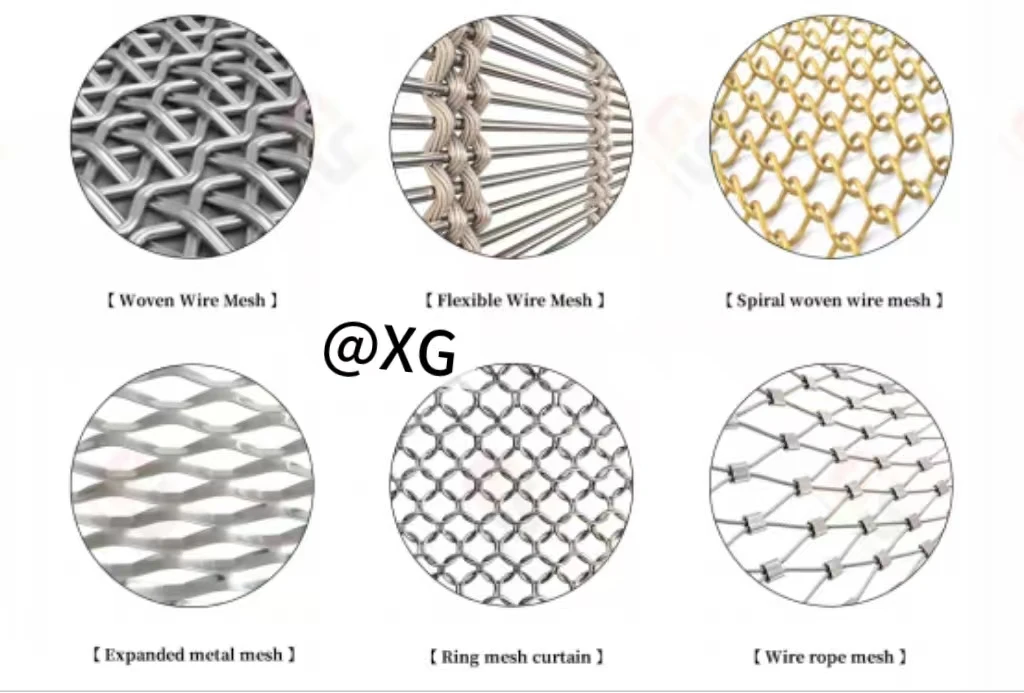 Crimping Stainless Steel Wire Mesh for Hotel Lobby Decor Woven Art ...