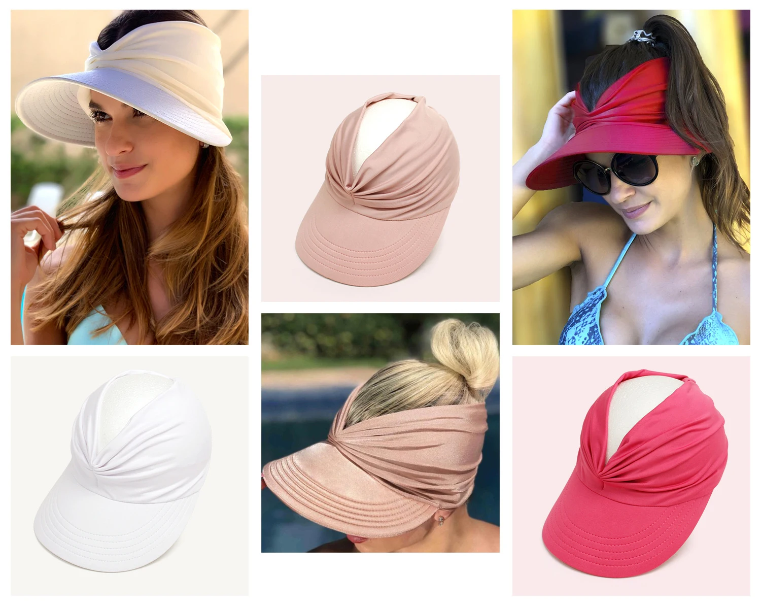 Custom Wholesale Blank Outdoor Hollow Top Hat - Sun Visor Cap