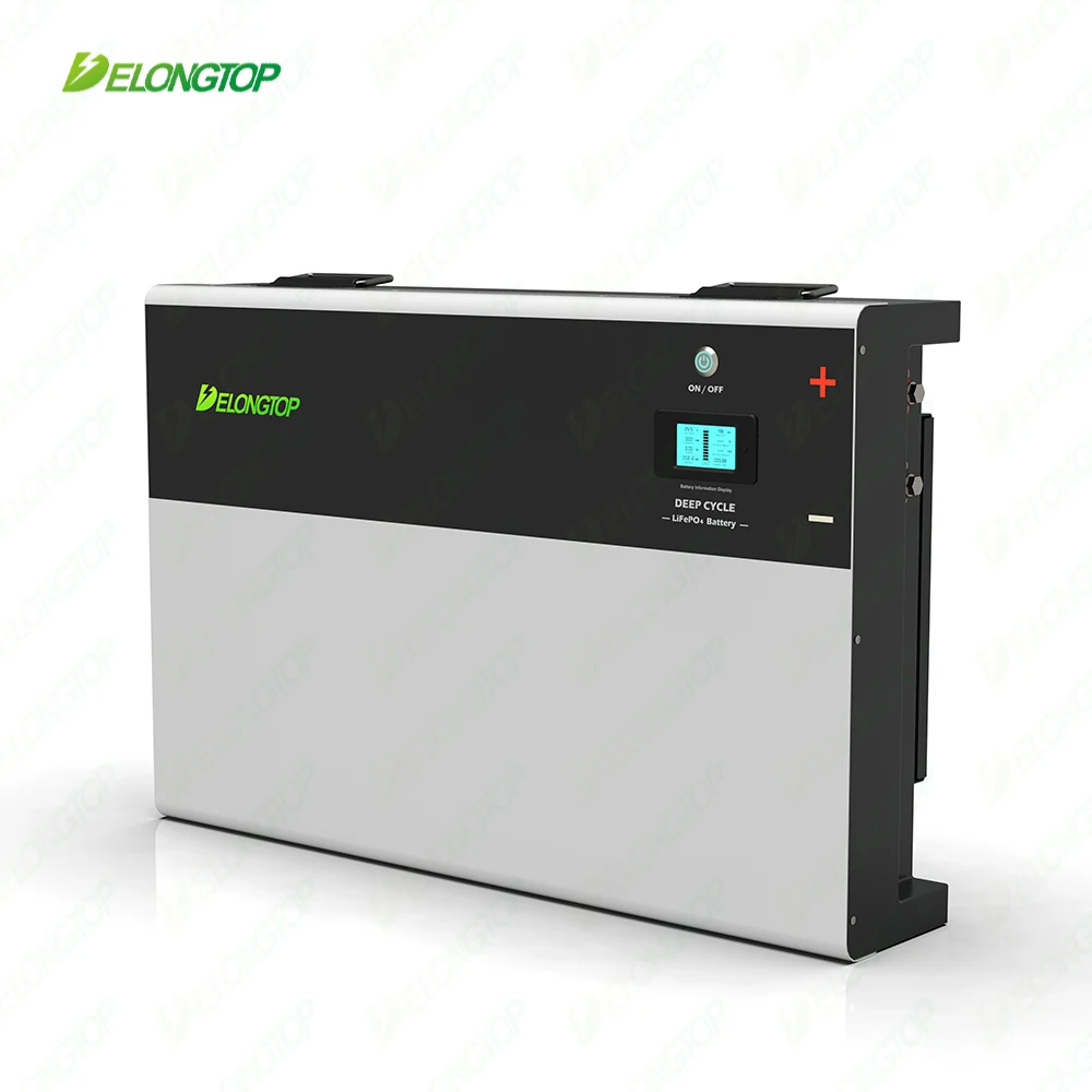 Delongtop Ultra Thin Wall Mounted 16s1p 48v 51.2v 200ah Lifepo4 Battery ...