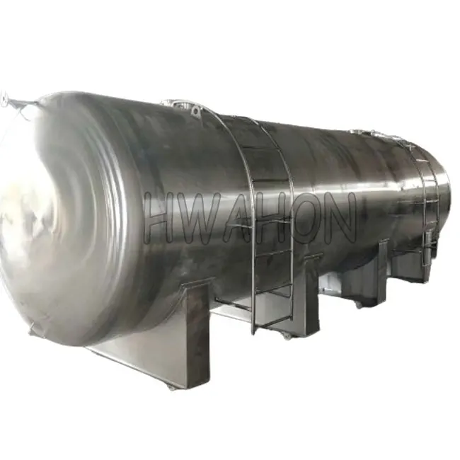 2000l Ss304 Sterile Pure Water Tank/ Stainless Steel Water Storage Tank ...