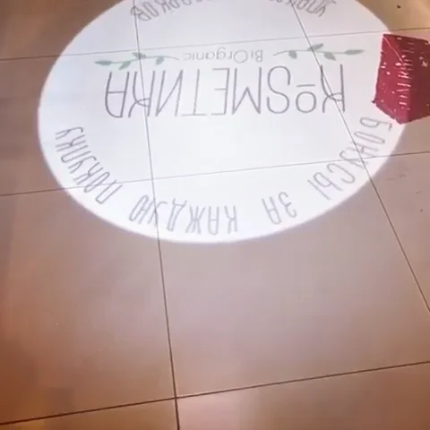 25w Embedded Rotating Ceiling Dark Mounted Led Gobo Advertising Light ...