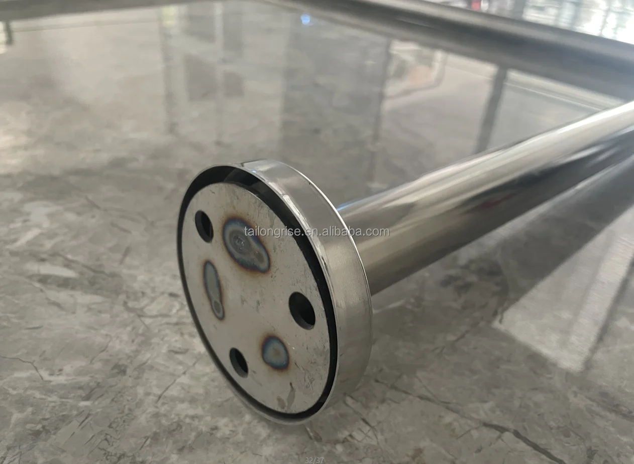 Floor Mounted Stainless Steel Safety Railing - Industrial Traffic ...