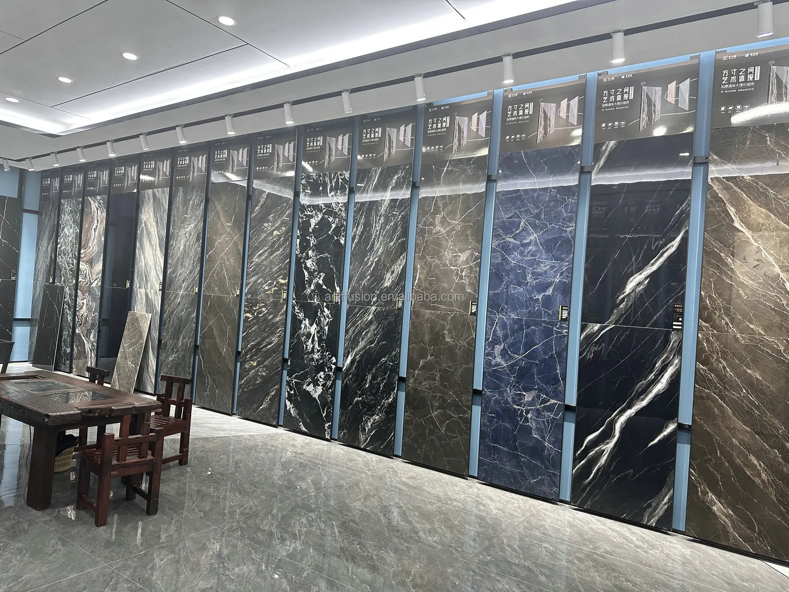 Luxurious 60x120 cm White Marble Tiles Modern Design for Bathroom Walls ...