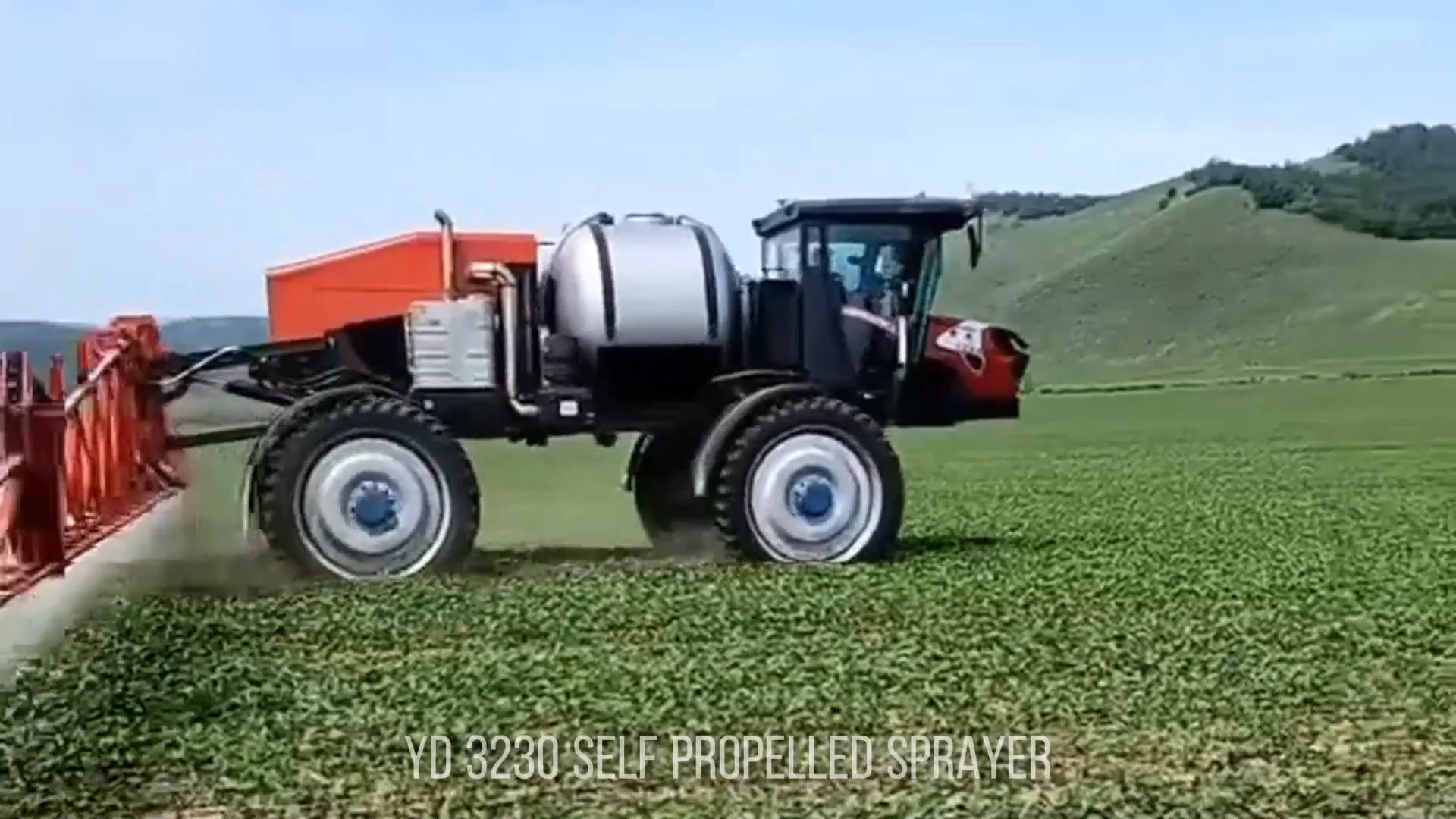 Hot Sell Self Propelled High Clearance Tractor Boom Sprayer Four Wheel ...