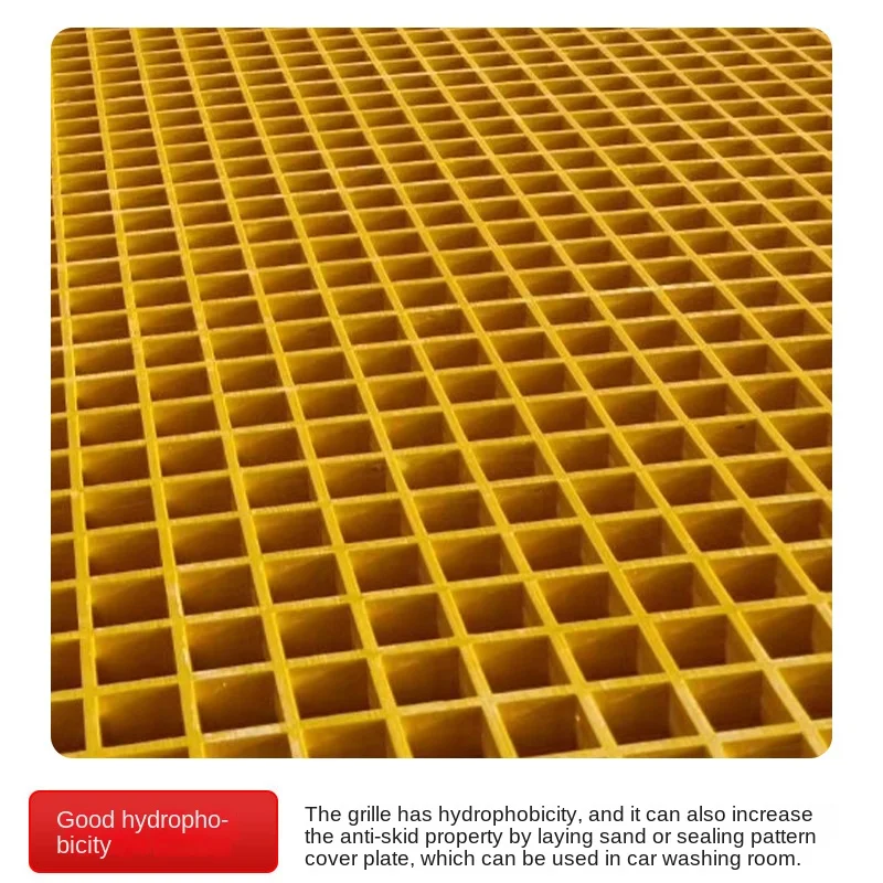 Rectangular Frp Grating Frp Grating Fiberglass Frp Car Wash Grating ...